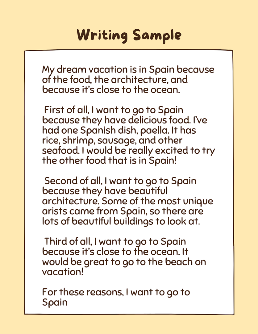 Using Writing Samples Helps Students Improve Their Writing